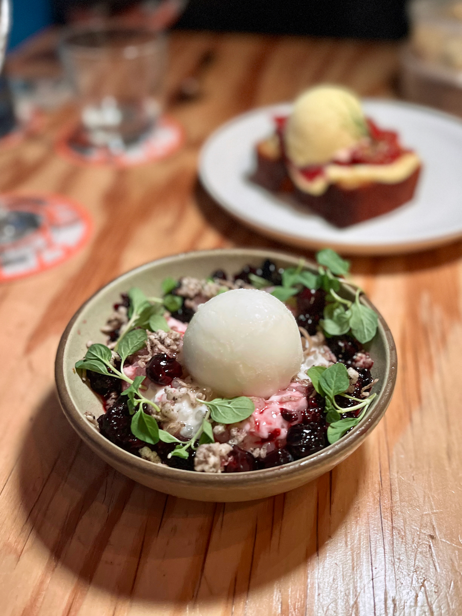 Tapioca, bloobs, pineapple skin, sesame puff - Will Wander For Food